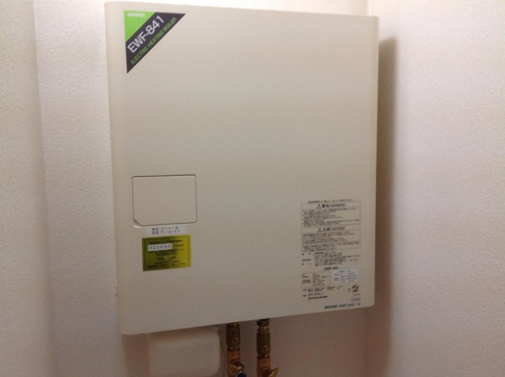 サンポット製EWF-841からAEYC-1044MHXへ交換/ヒートポンプへのエコ替え事例｜施工事例｜札幌ニップロ株式会社